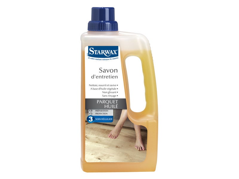 Savon Entretien Parquet Huilé Starwax 1 L