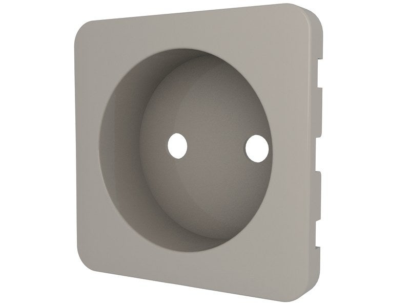 Cache Prise Sans Terre Cosy, Lexman Gris Doré N°6 Mat