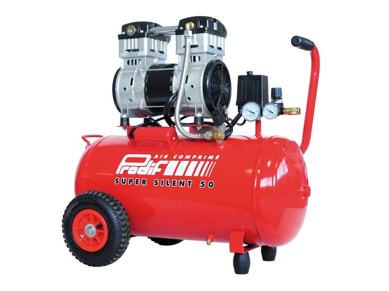 Compresseur d'atelier 50 litres 2 cv silencieux SIL850 230 volts, PRODIF