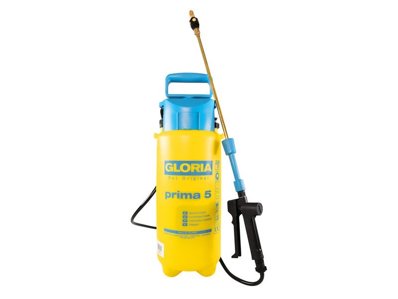 Pulvérisateur à pression GLORIA + buse laiton pyral, 5 litres