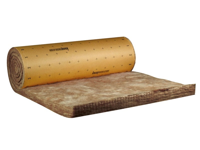 Laine De Verre Kraft 5.4X1.20M, Ep.75Mm, Lambda 0.032, R=2.35 Knauf ...