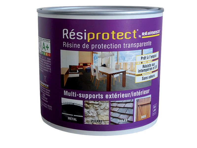 Résine Étanchéité Résiprotect, Resinence Transparent 0.5 L