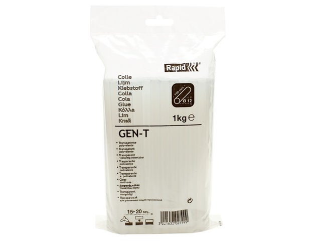 Bâton De Colle Pour Papier, Carton, Textile Et Bois Rapid Gen-T, 1 Kg