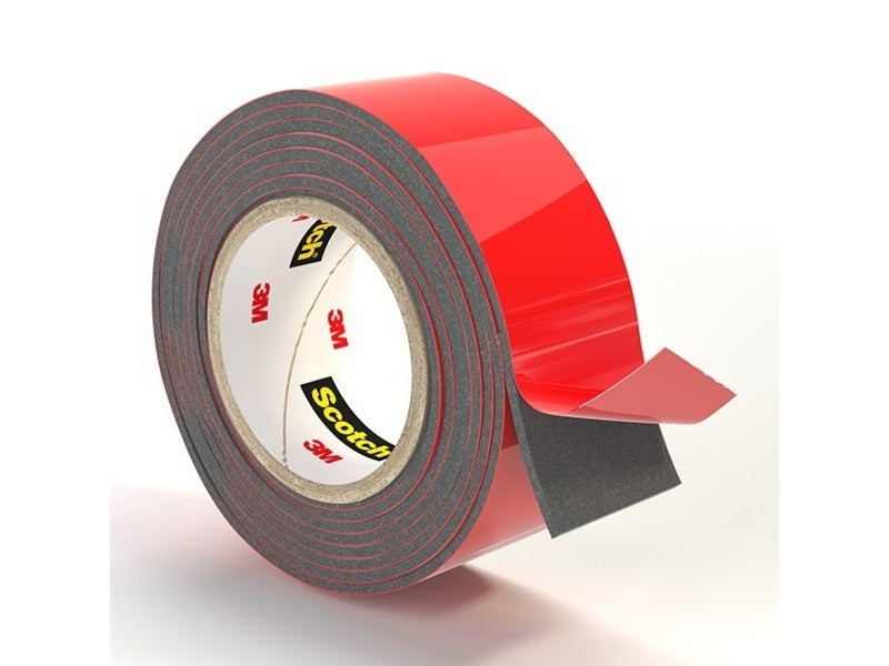 Ruban adhésif double face extérieur, SCOTCH, L.1.5 m x l.19 mm