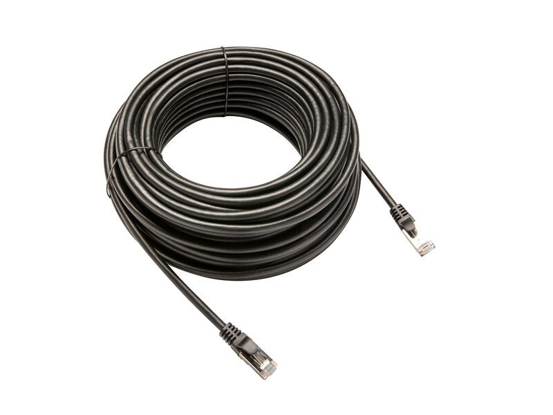 Câble cat 6 RJ45, 20m, pvc, noir, LEXMAN