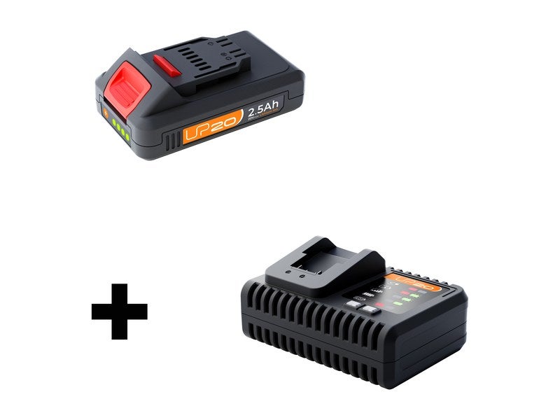 Batterie LEXMAN 20 V 2.5 Ah lithium-ion UP20 + chargeur