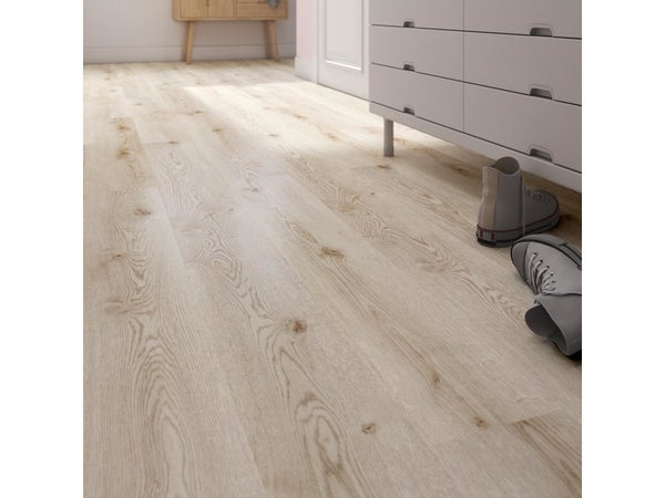 Lame PVC clipsable effet bois, imitation parquet