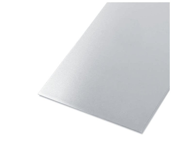 Tôle Aluminium Lisse Brut Gris L.25 X L.50 Cm Ep.0.8 Mm