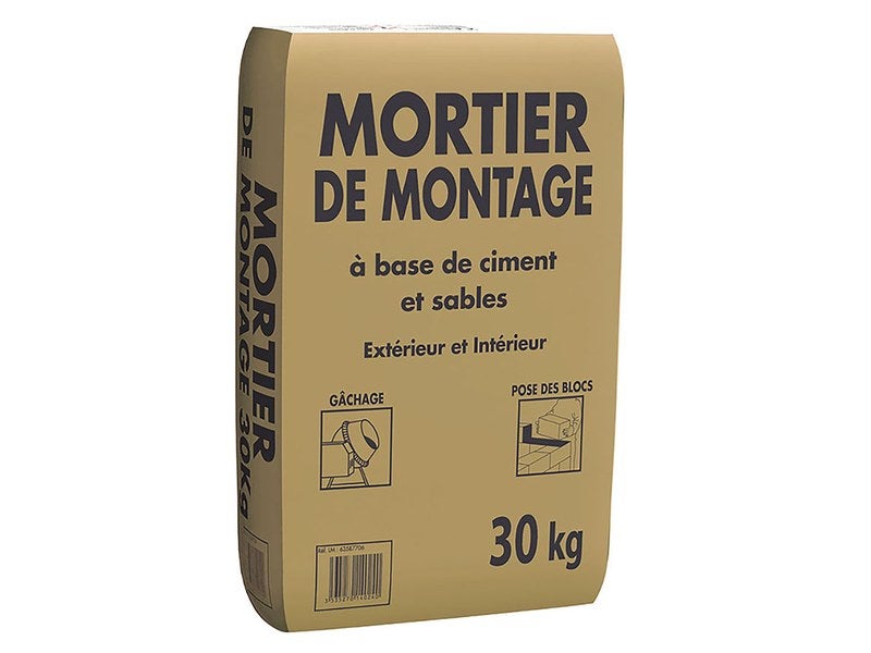Mortier prêt à l'emploi, PRB, 30 kg